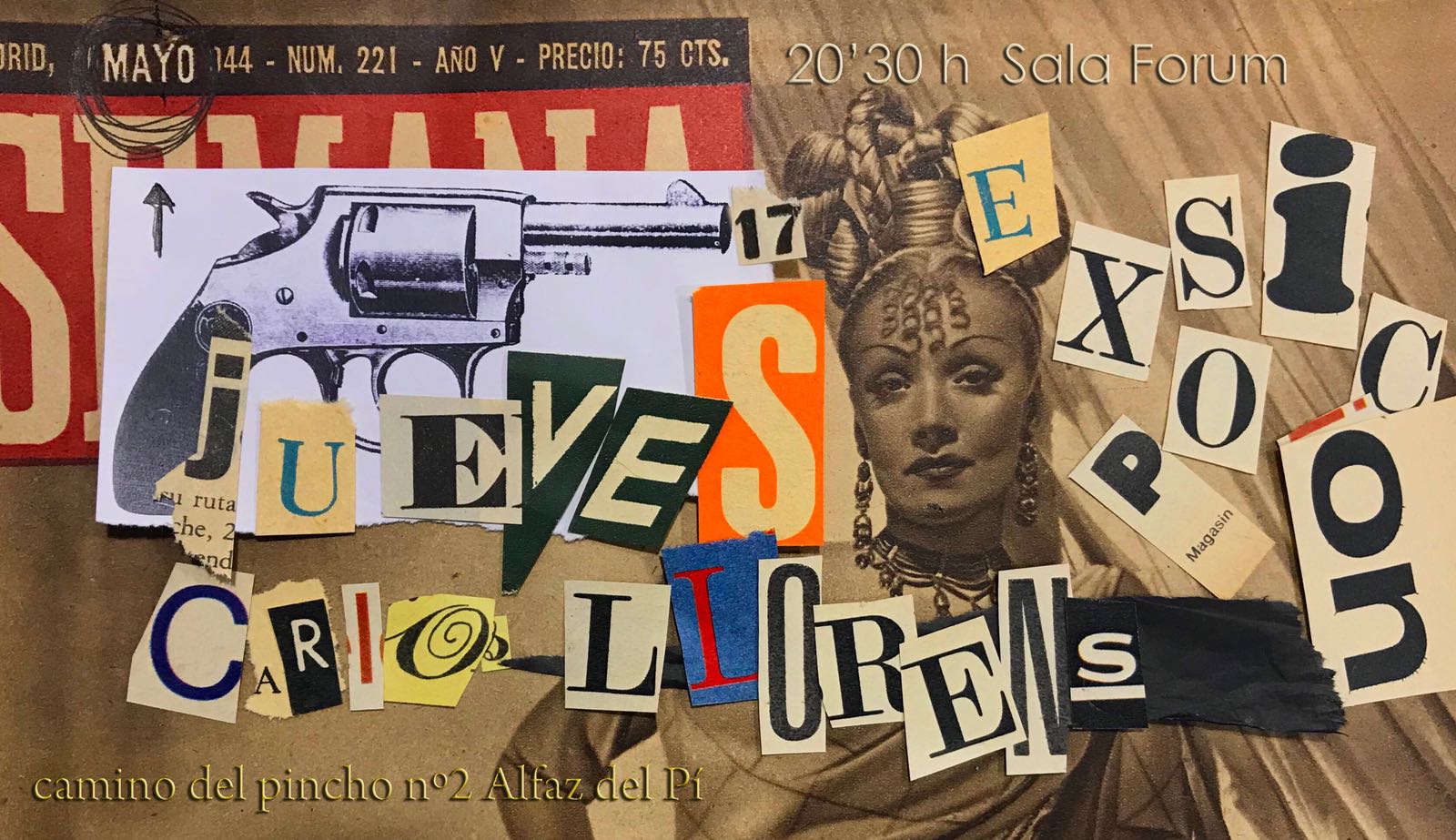 Mañana se inaugura en Sala Forum la exposición de Carlos Llorens ...