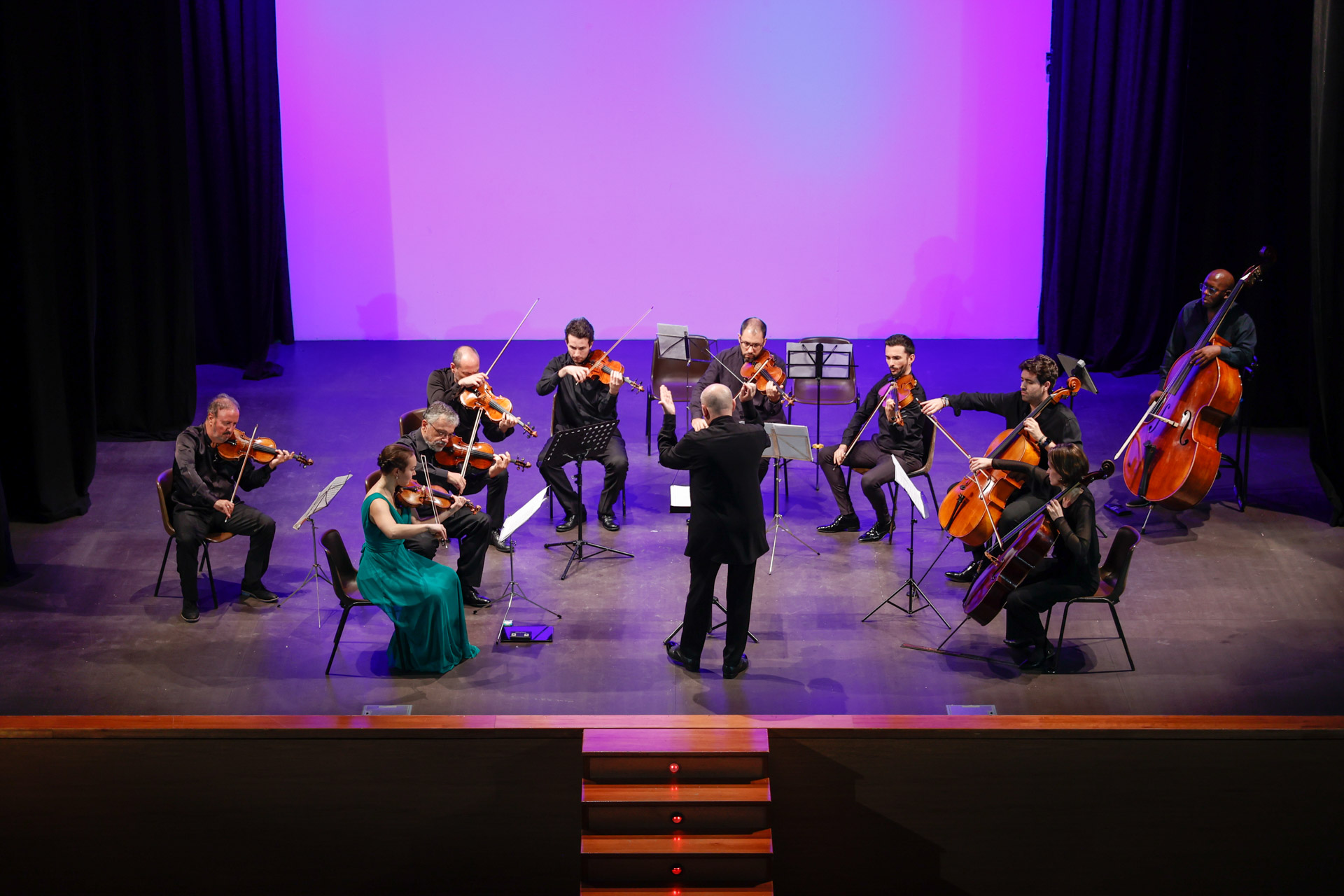 La Orquesta del Festival Mozartmanía ofreció un concierto con obras de ...