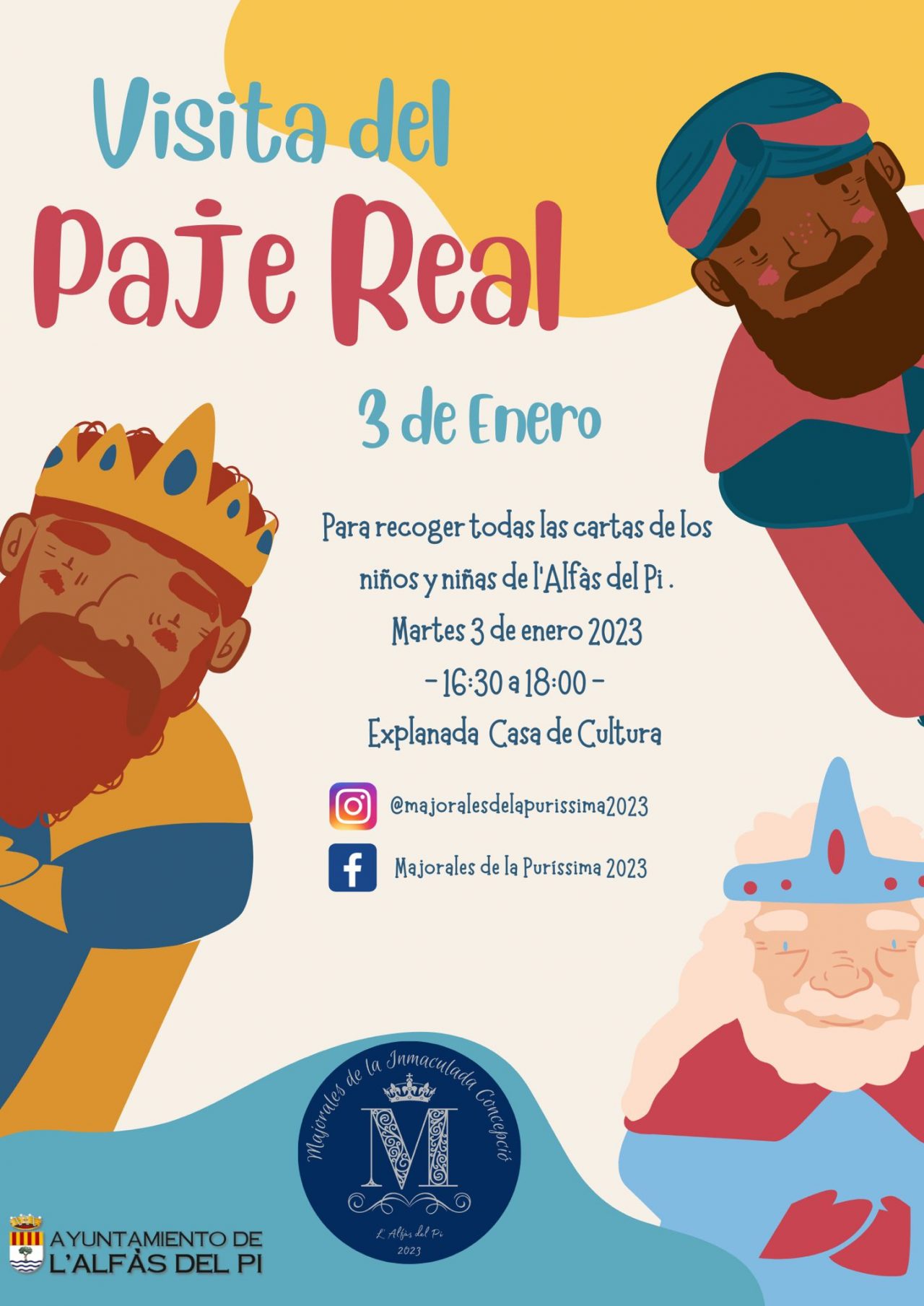 Esta tarde llega el Paje Real de los Reyes Magos a l’Alfàs para atender ...